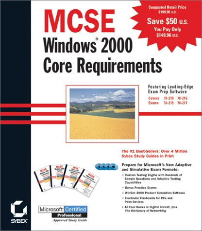 Amazon.com: MCSE Windows 2000 Core Requirements (4-Volume Boxed Set ...