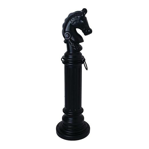 Eagle 1715BLK Armor Kraft Hitching Decorative Post Sleeve, 12-1/2" Base ...