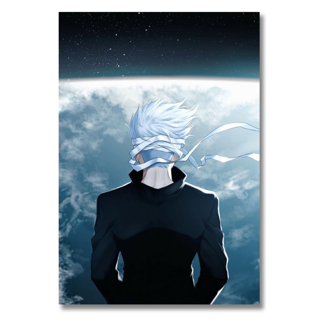 Satoru Gojo | Jujutsu Kaisen Posters for Wall | A3 and A4 sizes | 400 ...