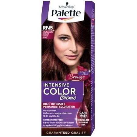 Amazon.com : Palette Intensive Color Creme RN5 Marsala Brown Permanent ...