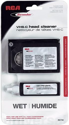RCA Dry VHS-c Head Cleaner : Amazon.ca: Electronics