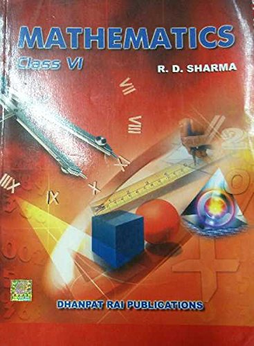 Mathematics class 6 R D Sharma 2008 edition : R D Sharma, R D Sharma: Amazon.in: Books