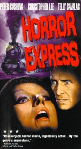 Amazon.com: Horror Express [VHS] : Christopher Lee, Peter Cushing ...
