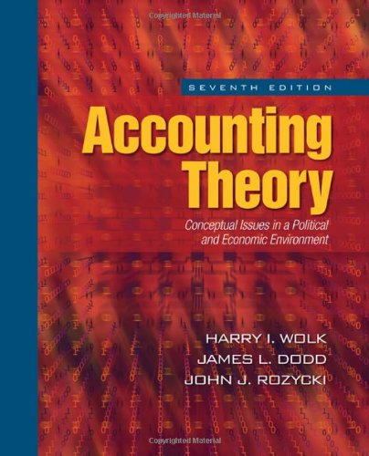 Accounting Theory: Conceptual Issues in a Political and Economic ...