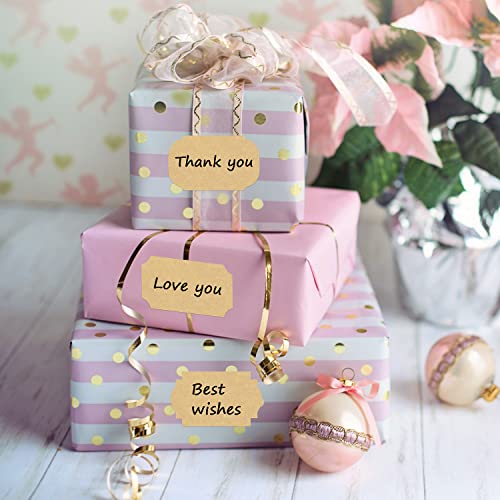 Snapklik.com : Wisdompro Assorted Shape Label Stickers, Self Adhesive ...