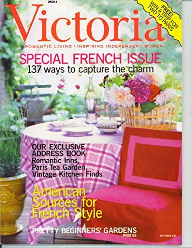 Victoria Magazine September 2002 Special French Issue: Amazon.com: Books