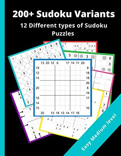 200+ Sudoku Variants: 12 Different types of challenging Sudoku Puzzles ...