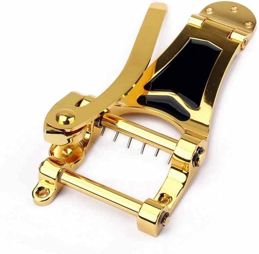 maozi Vibrato Bridge Tailpiece B7 Jazz Guitar for Bigsby ES355 Gold ...