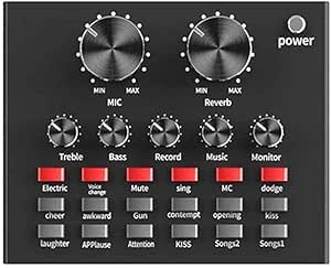 Amazon.com: Zhong New Live Sound Card Online Live Video Entertainment ...