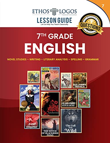 Amazon.com: 7th Grade - English Workbook: Ethos Logos English Series ...