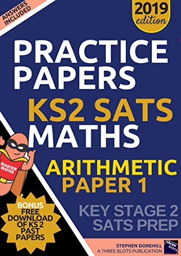 2019 KS2 Key Stage 2 SATS Maths Mock Arithmetic Paper 1 with Answers ...