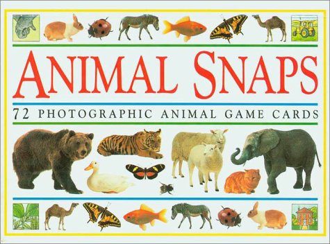 Animal Snaps: 72 Photographic Animal Game Cards (Snap Cards) : Amazon ...