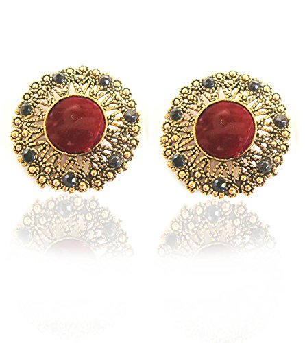 Beingwomen Chick White Earrings ER05316 : Amazon.in: Jewellery