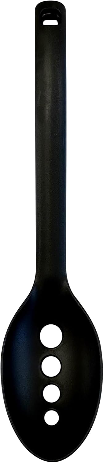 Amazon.com: Fox Run Nylon Slotted Spoon, Black, 13" : Sports & Outdoors
