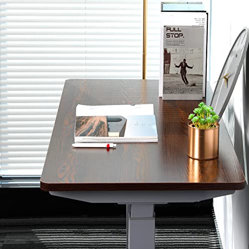 Snapklik.com : 55 X 28 Inch Table Top Solid One-Piece Deep Wood Grain ...