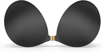 Niidor Adhesive Strapless Bra for Women Sticky Invisible Push up ...