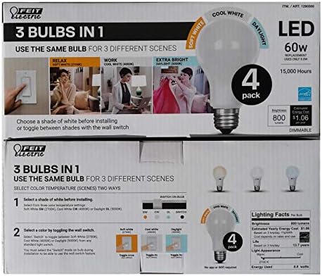 Feit Electric, LED 2 Pack Retrofit Kit, Replaces 5-6 inch, Soft White ...