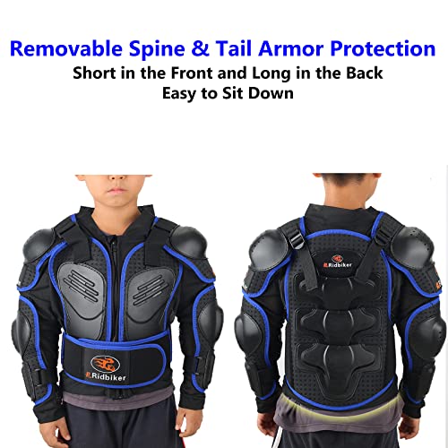 Snapklik.com : Kids Dirt Bike Gear Chest Spine Protector Body Armor ...
