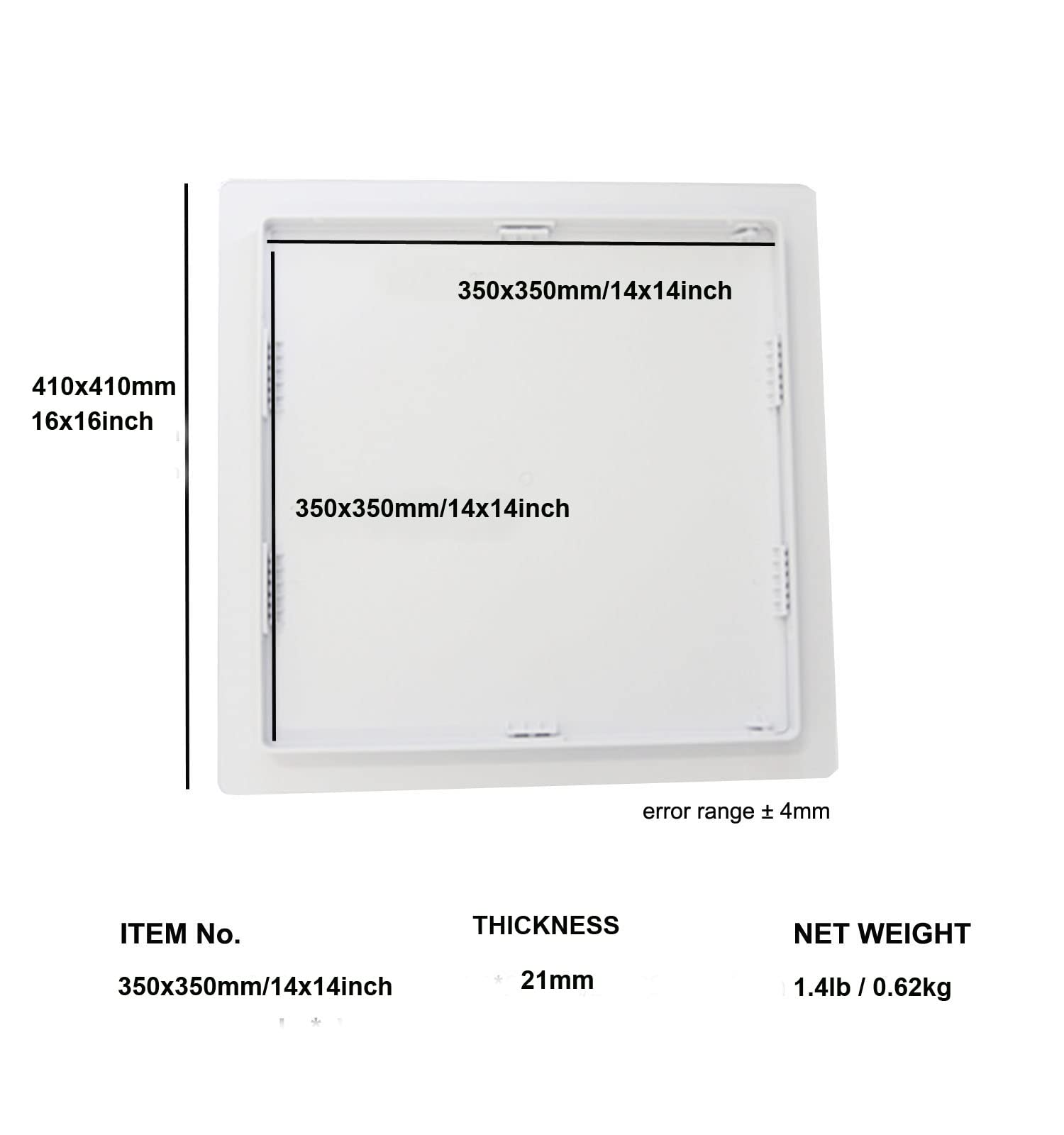 Snapklik.com : Plastic Access Panel