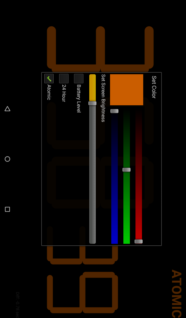Atomic Wall Clock Pro - App on Amazon Appstore