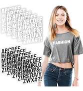 Amazon.com: 30 Sheets 930 Pieces Iron on Letters for Clothes 1.6 Inch ...