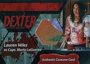Dexter Seasons 7 & 8 Costume Wardrobe Card C23 Laura Velez Capt. Maria ...