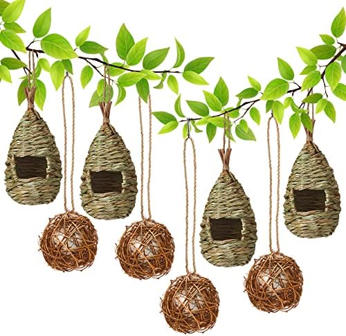 Amazon.com : Uncle Dunkels Backyard Hummingbird Nester; Rustic Handmade ...