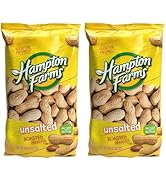 Amazon.com : Hampton Farms - Jumbo Raw Natural In-Shell Peanuts - Great ...