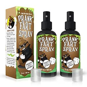 Buy Impresa [2-Pack] Fart Attack Rancid Liquid Fart Spray Extra Strong for Funny Pranks for ...