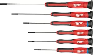 Milwaukee 48 – 22 – 2606 – Juego de 6 destornilladores de precisión : Amazon.com.mx ...