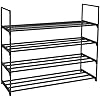 Amazon.com: DazHom 4-Tier Shoe Rack, Shoe Racks Storage Organizer ...
