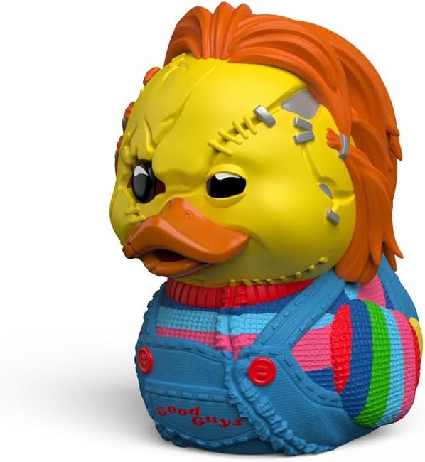 Amazon.com: TUBBZ Mini: Horror - Chucky Cosplaying Rubber Duck Vinyl ...