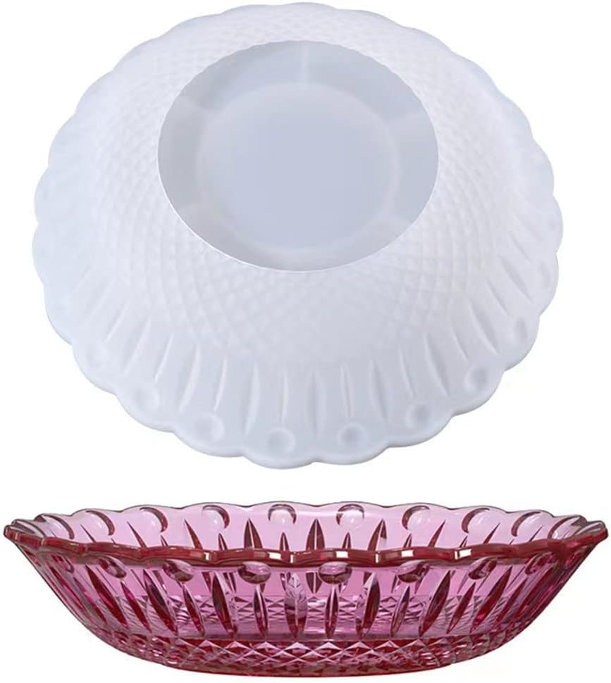 Amazon.com: Bowl Resin Molds,Fruit Storage Tray Epoxy Resin Casting ...