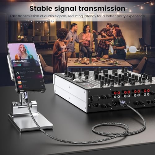 MOSWAG 3.5mm Mini Jack to XLR Cable Balanced, XLR to 3.5mm Jack ...