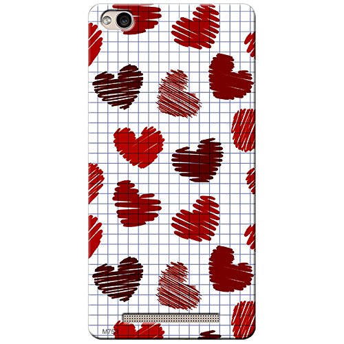 Indiashopers Love Vector HD UV Printed Xiaomi Redmi 4A Back Cover Case ...