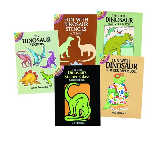 Amazon | Five Little Dinosaur Books | Pomaska, Anna, Davis, Francis A ...