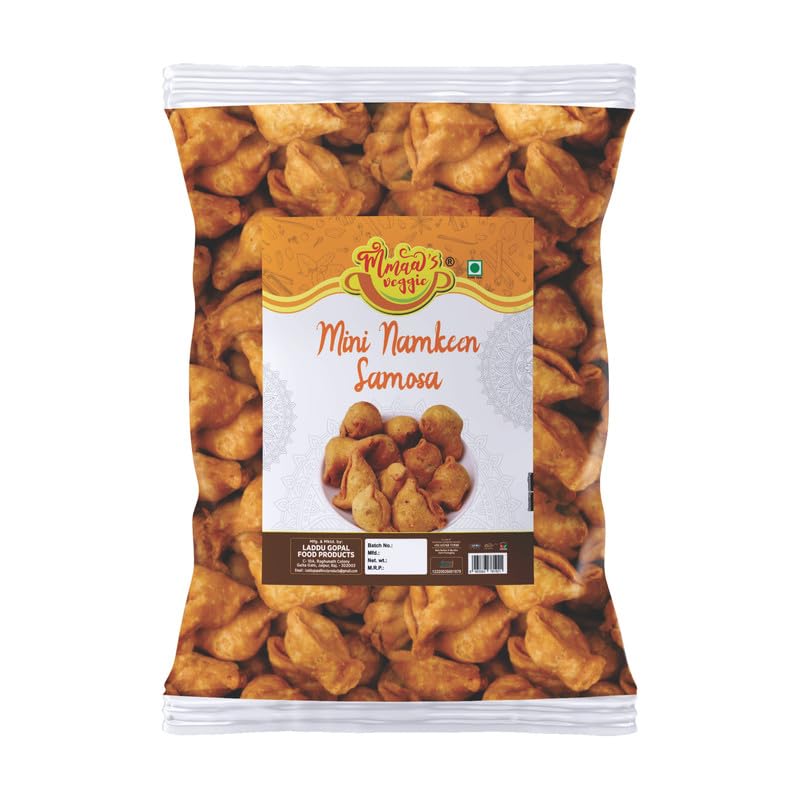 Mmaa's Veggie Chhota Samosa Mini Samosa Namkeen Bachcha Samosa Small ...