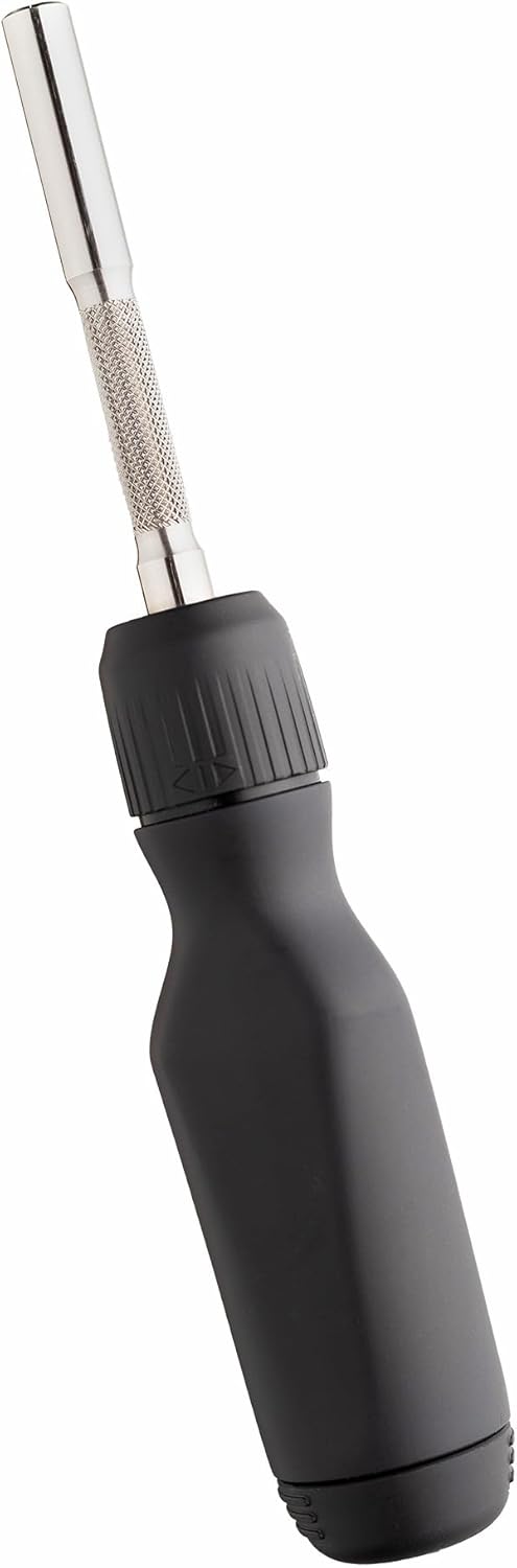 LINUS TECH TIPS LTT 12-in-1 Multi-Bit Ratcheting Screwdriver (All Black ...