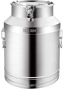 Amazon.com: XD Designs Stainless Steel Container Milk Can, for ...
