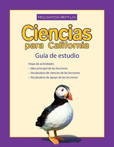 Amazon.com: Houghton Mifflin Science Spanish California: Study Guide Blm, Third Grade (Spanish ...