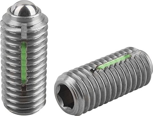 Amazon.com: Kipp 03036-04 Stainless Steel Spring Plungers with Standard ...