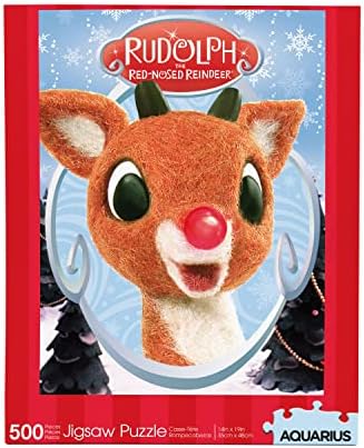 Amazon.com: Aquarius Rudolph the Red-Nosed Reindeer Puzzle (500 Piece ...
