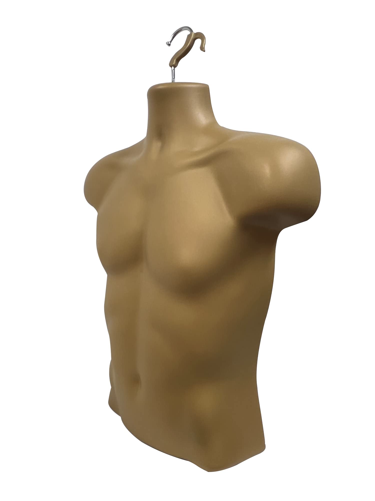 Snapklik.com : DisplayTown 2 Bronze Male Mannequin Injection Forms Half ...