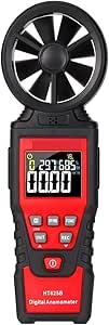 Amazon.com: EDCWDTYYEC Handheld Anemometer Digital Anemometer ...