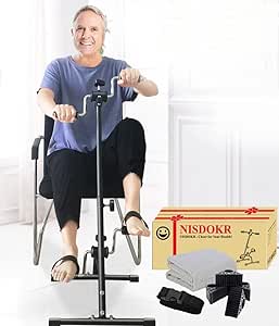 Amazon.com: Pedal Exerciser Bike Hand Arm Leg and Knee Peddler ...