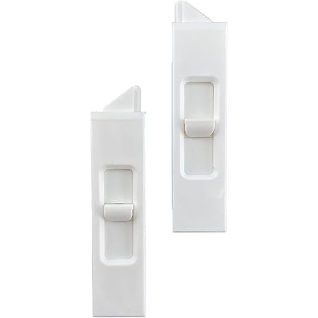 Brixwell 85-819WA-XCP2 Silver Line Snap-In Tilt Latch 2-21/32" Left and ...