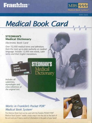 Stedman's Medical Dictionary: Electronic Book Card: Stedman, Thomas ...