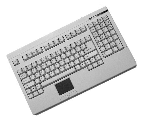 Amazon.in: Buy Adseeo Rackmount White PS/2 Keyboard with Glidepoint ...