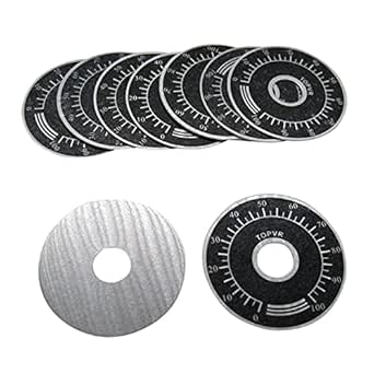 HSPTR 10pcs Rheostat Variac Transformer Potentiometer 0-100 Dial Face ...