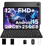 Amazon.com : DOOGEE T36(2025) Android 15 Tablet,12 inch Tablet 32GB+256GB/2TB Expand Octa-Core ...
